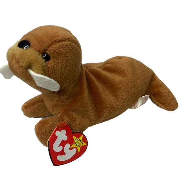 Ty | Toys | Ty Beanie Babies Tusk The Walrus 476 990s Original Vintage ...